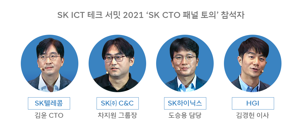 [SK ICT 테크 서밋 2021 ②] SK 3사 CTO 한 목소리, “ESG가 ICT 미래의 큰 축” – SK텔레콤 뉴스룸