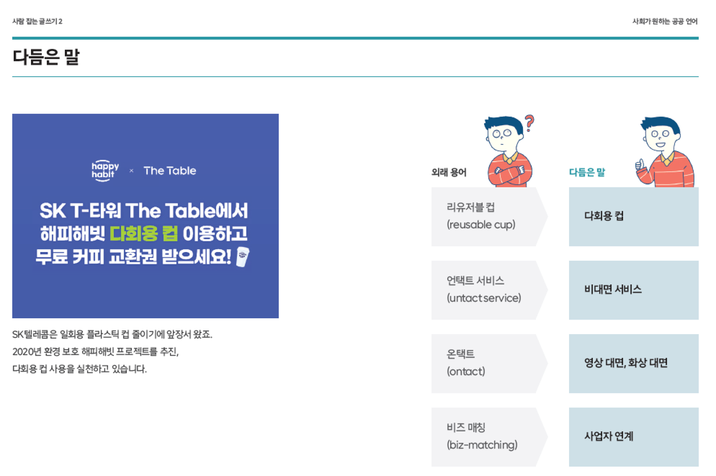 한글날 기념 사람 잡는 글쓰기 외계어 같은 통신 용어 바로잡는다 Sk텔레콤 뉴스룸