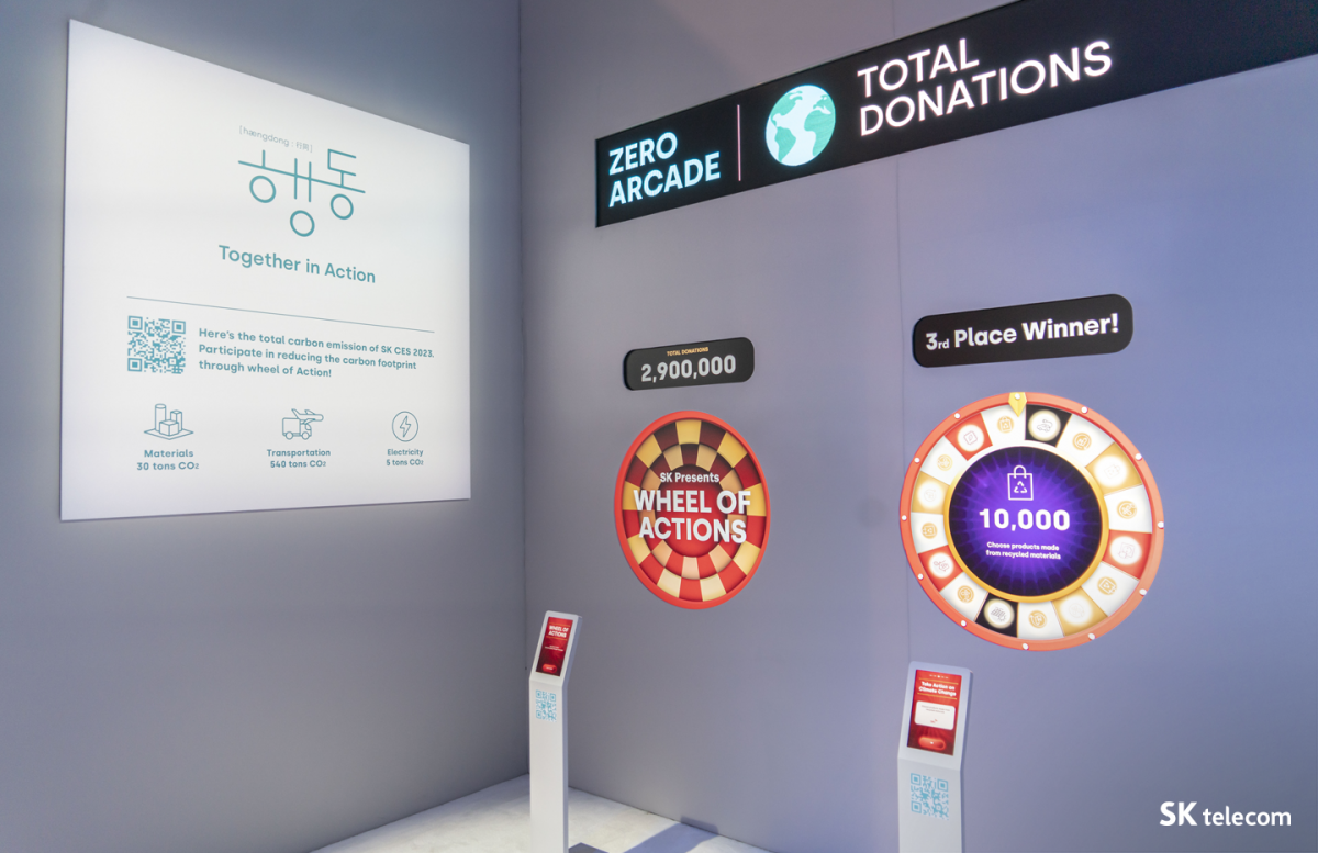 [CES 2023 기고] ‘어떤 기술’보다 ‘어떻게 쓰이는 기술’…‘넷제로’에 진심인 SK – SK텔레콤 뉴스룸