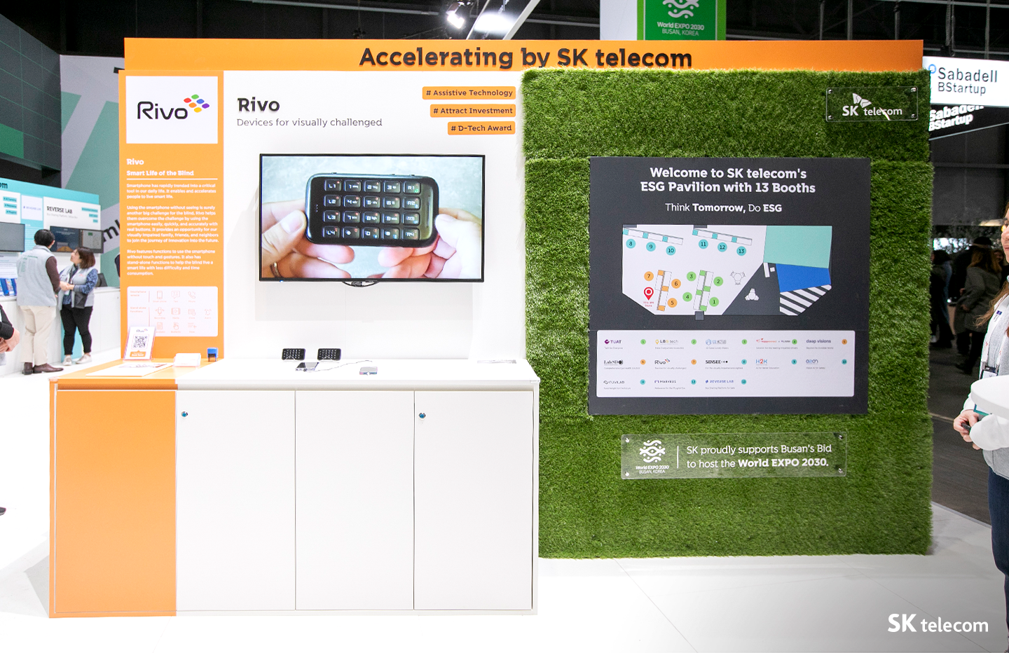 MWC23 4YFN, 스타트업과 함께 외치는 “Think Tomorrow, Do ESG!” – SK텔레콤 뉴스룸