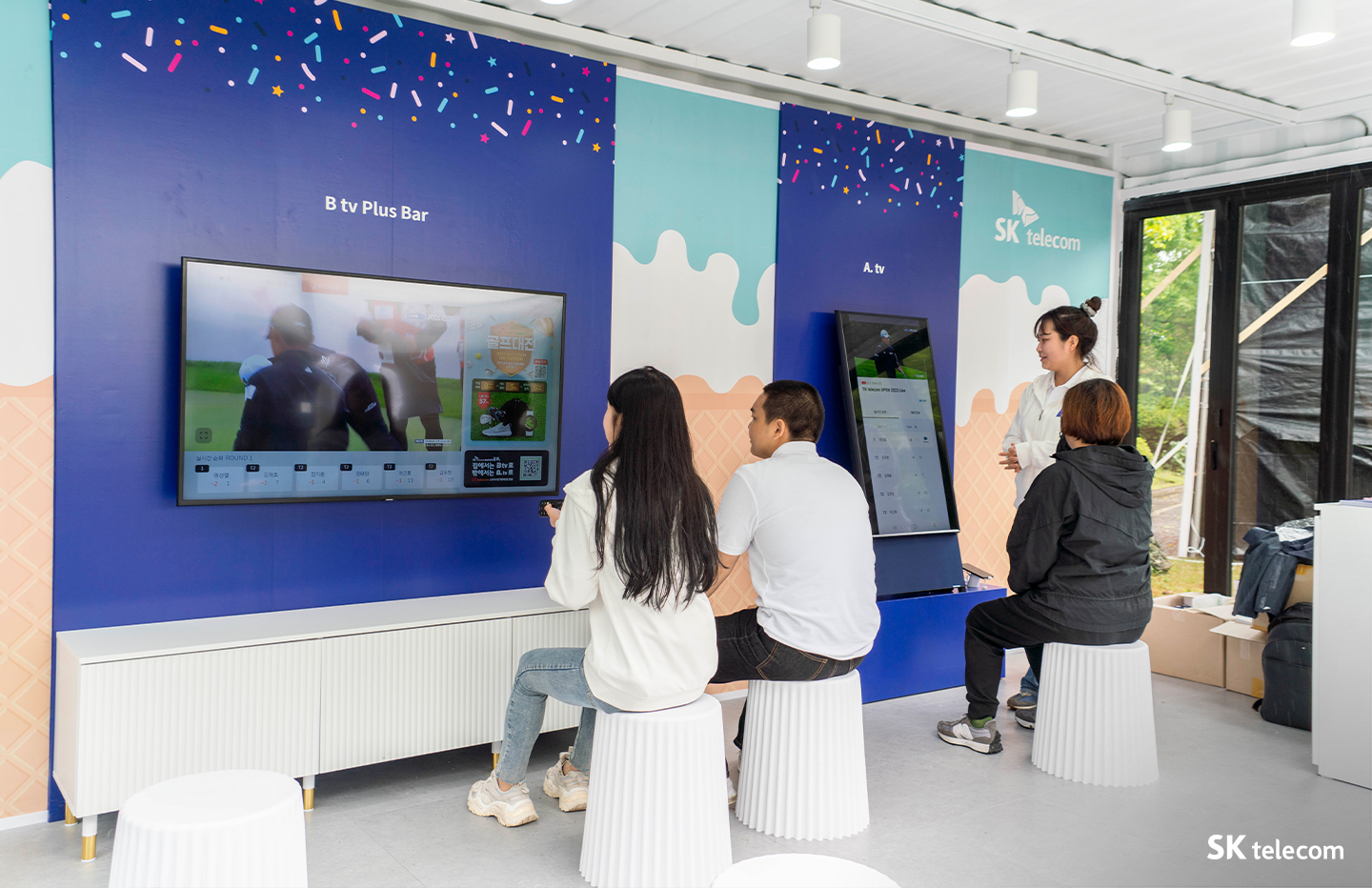 골프 중계의 새로운 기술, AI ∙ 미디어 기술 더해진 ‘SKT 오픈 2023’ – SK텔레콤 뉴스룸