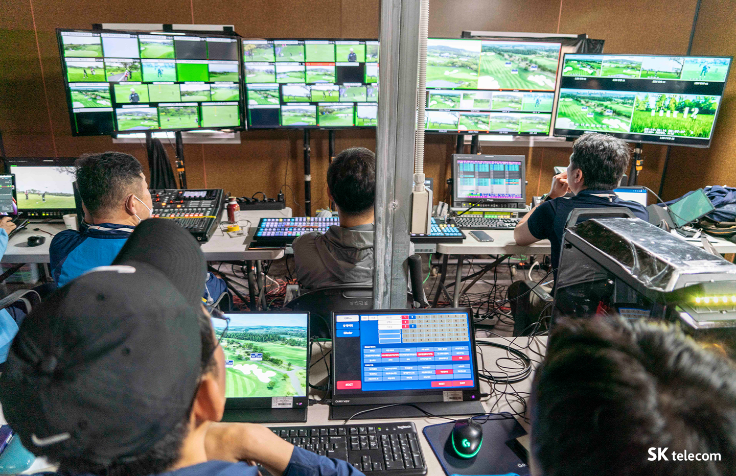 골프 중계의 새로운 기술, AI ∙ 미디어 기술 더해진 ‘SKT 오픈 2023’ 13 – SK텔레콤 뉴스룸