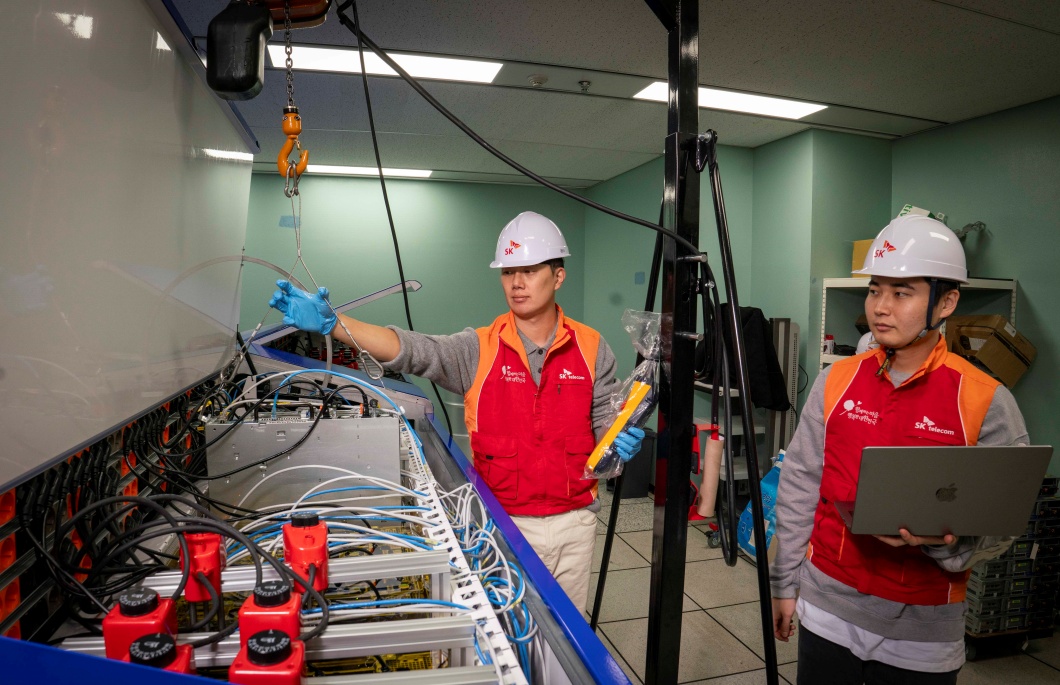 SKT, AI서버 액침냉각으로 전력 사용 37% 절감 확인 – SK텔레콤 뉴스룸