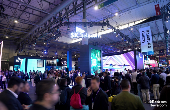 [MWC24] 글로벌 텔코 AI 초협력으로 여는 미래 – MWC24 SKT 부스 소개 – SK텔레콤 뉴스룸