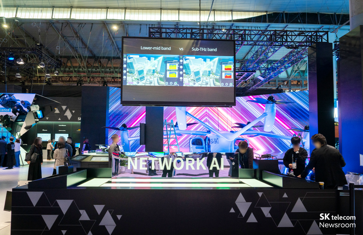[MWC24] 글로벌 텔코 AI 초협력으로 여는 미래 – MWC24 SKT 부스 소개 – SK텔레콤 뉴스룸