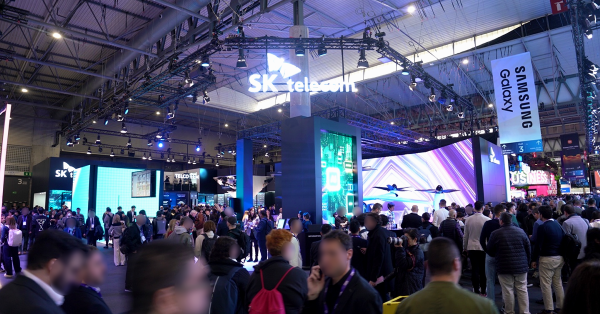 [MWC24] 글로벌 텔코 AI 초협력으로 여는 미래 – MWC24 SKT 부스 소개 – SK텔레콤 뉴스룸