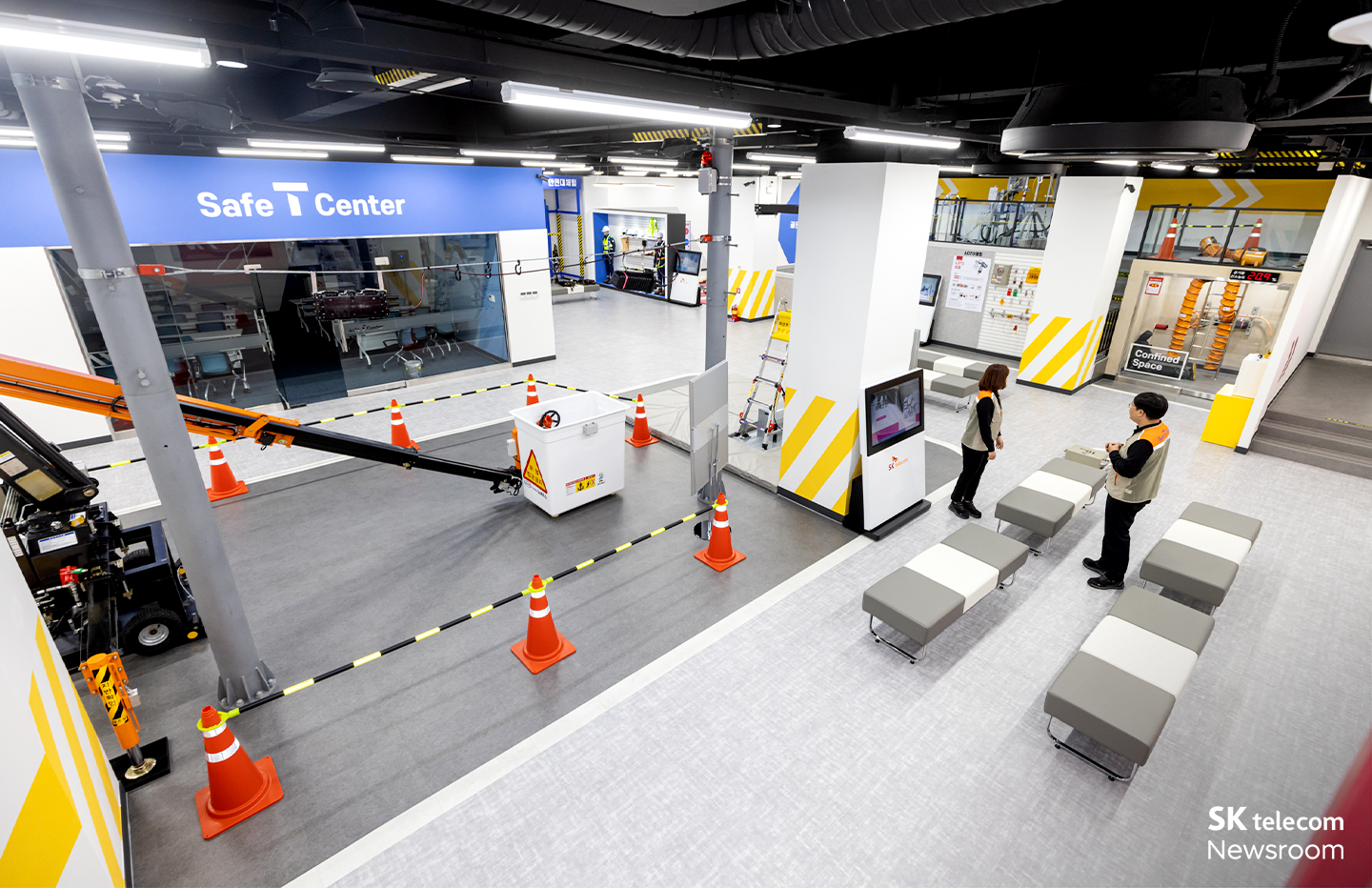 실감형 4D 안전체험 교육으로 안전 의식 높여, SKT ‘Safe T Center’ – SK텔레콤 뉴스룸