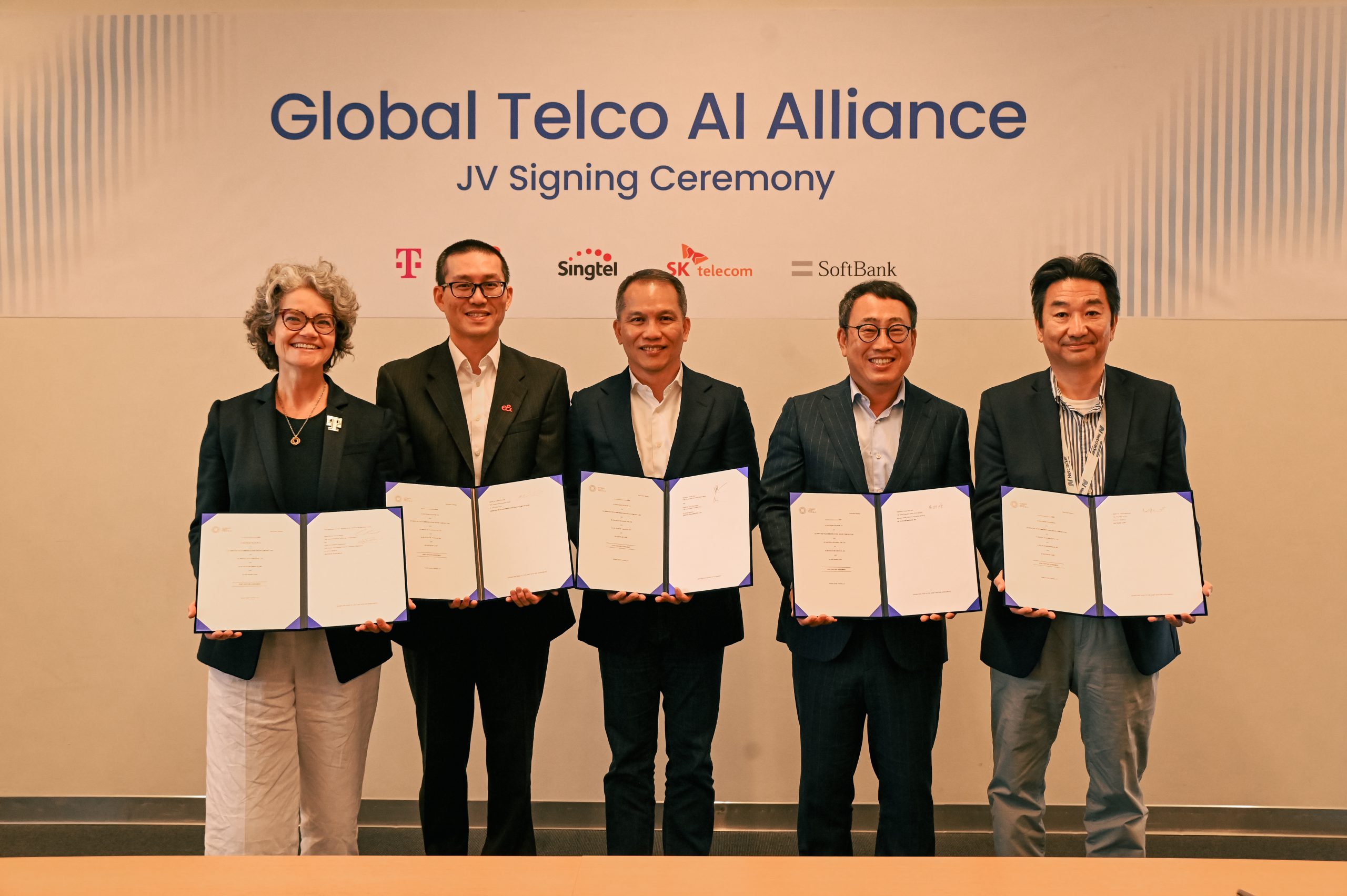 SKT 유영상 CEO, “글로벌 통신동맹 ‘원팀’으로 AI 혁신의 길 열어갈 것” – SK텔레콤 뉴스룸