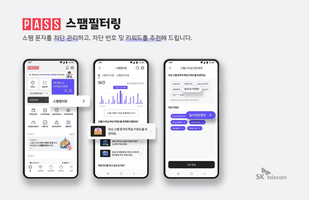 SKT PASS(패스), T스팸필터링과 결합해 안전한 고객 통신 생활 이끈다 – SK텔레콤 뉴스룸