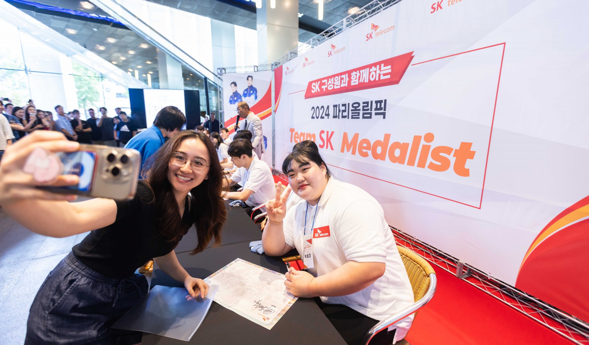 SKT, ‘파리의 감동’ 전한 Team SK 환영식 개최 – SK텔레콤 뉴스룸