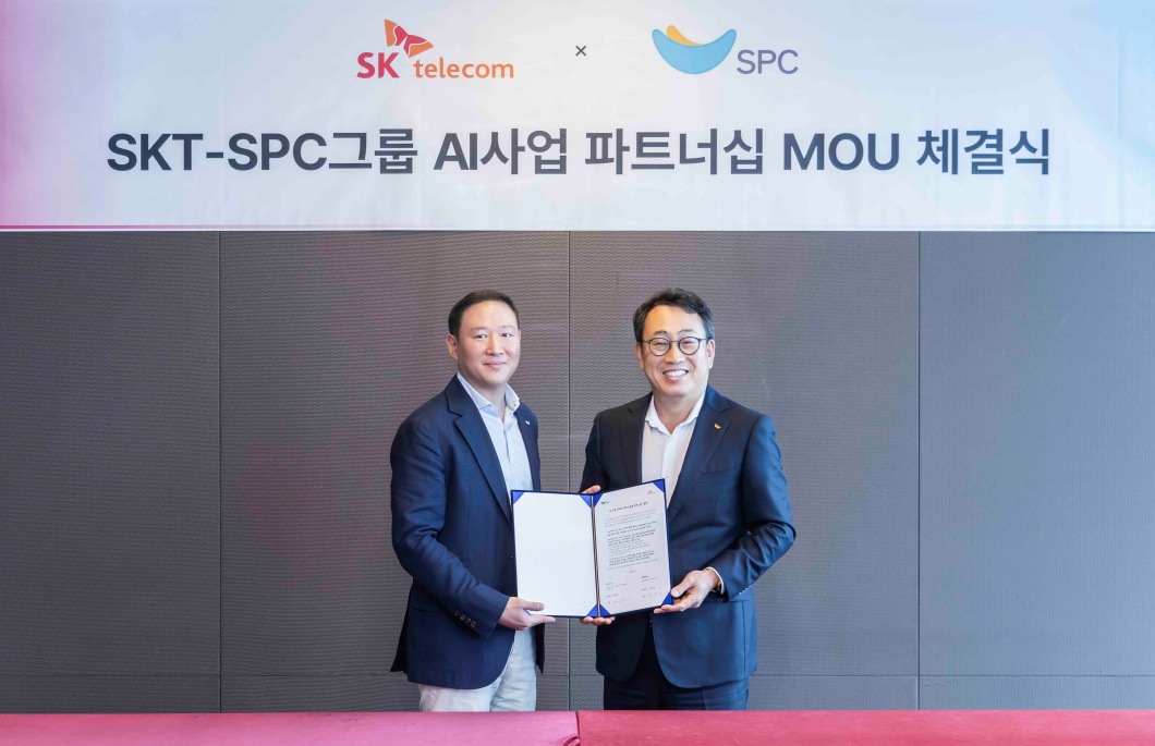 SKT-SPC그룹, ‘AI 대전환’으로 고객 경험 혁신 함께 나선다 – SK텔레콤 뉴스룸