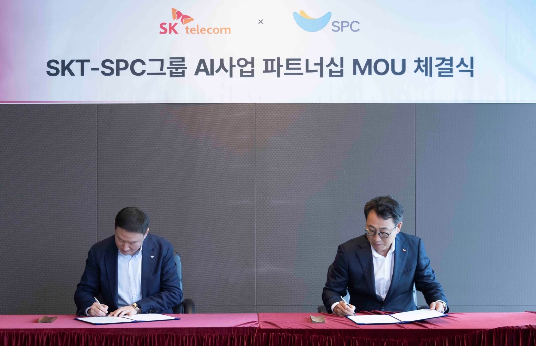 SKT-SPC그룹, ‘AI 대전환’으로 고객 경험 혁신 함께 나선다 – SK텔레콤 뉴스룸