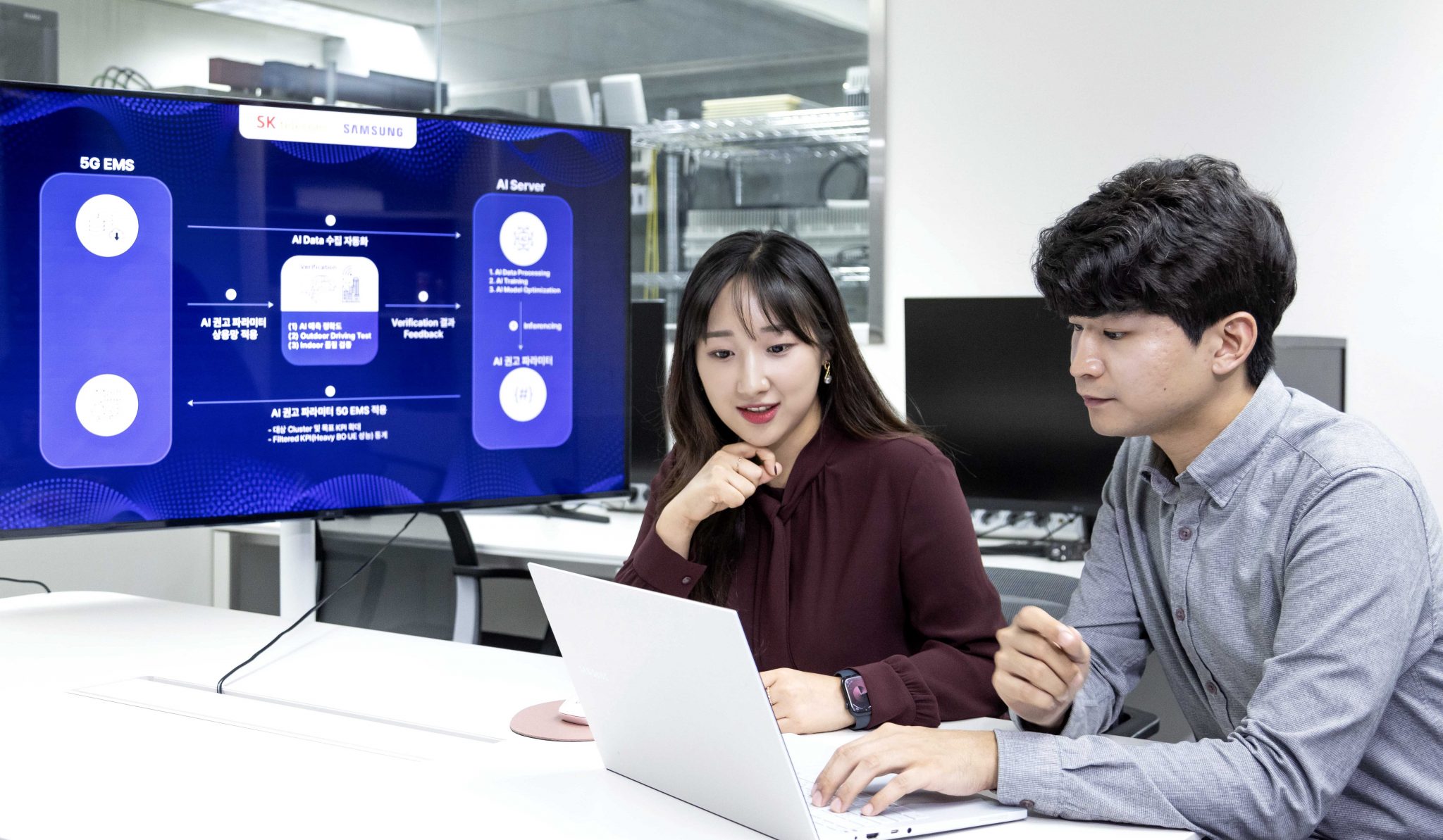 SKT-삼성전자, AI로 5G 기지국 품질 최적화 나선다 – SK텔레콤 뉴스룸