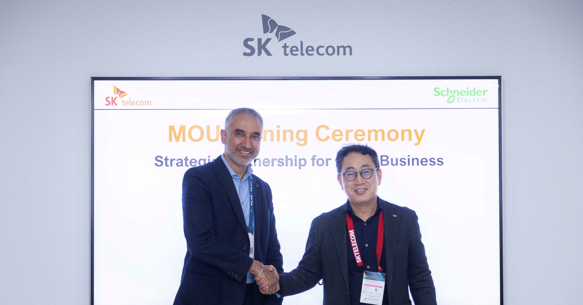 SK Telecom to Strengthen AIDC Capabilities with Schneider Electric – SK telecom newsroom