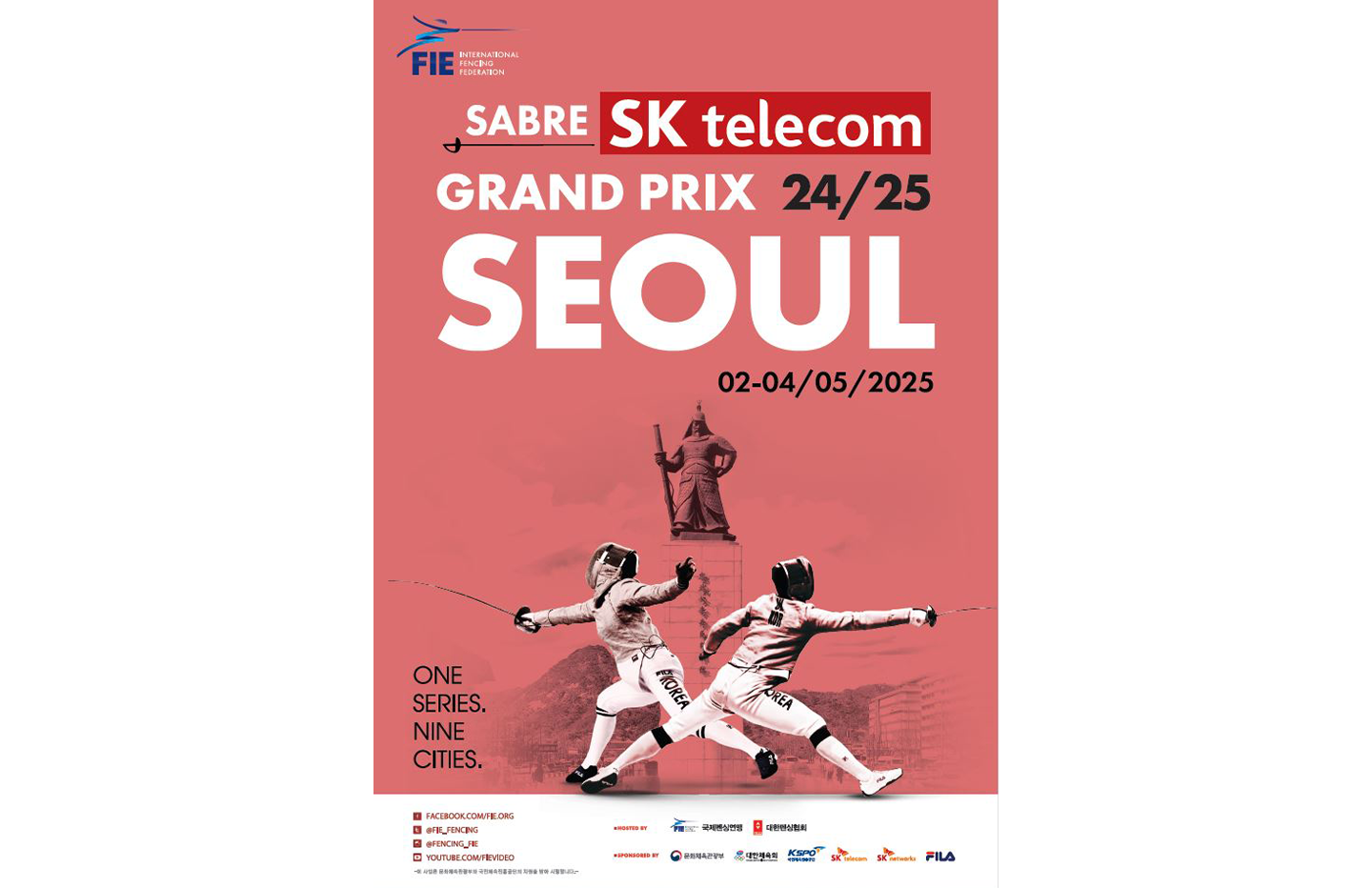 ‘2025 SKT 펜싱 그랑프리’ 찾아 서울에 모인 세계 최강의 펜서들 – SK텔레콤 뉴스룸
